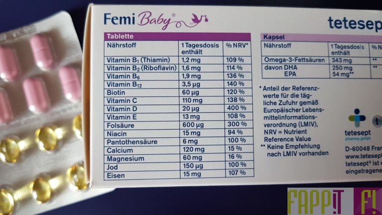 Femi Baby von tetesept - Zwar nicht Schwanger aber bessere Nägel und ...